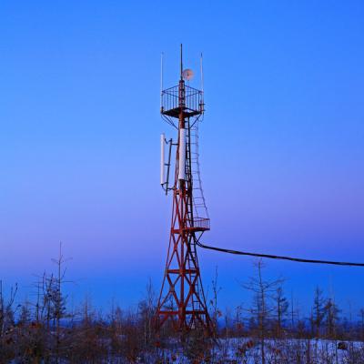China Custom Height Hot Dip Galvanized Anemometer Tower for Wind Farm Resource Assessment and Meteorological Sensor Installation for sale