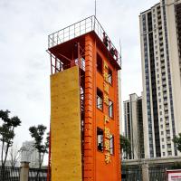 China Training Tower Fire Brigade Climbing and Rescue Simulation Tower Hot Dip Galvanized Steel Structure with Multiple Layers for sale