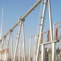 China Durable Power Structure Hot Dip Galvanized Steel Transmission Tower Substation Frame and Cross Arm Components for Power Grid Projects for sale
