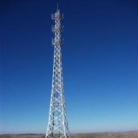 China Hot dip galvanized angle steel tower telecom tower constructed with Q235B Q355B steel materials providing excellent corrosion resistance and durability for sale