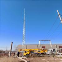 China Lightning Tower Hot Dip Galvanized Steel Lightning Protection Tower with Stable Performance and More Than 30 Years Service Life for Industrial Safety for sale