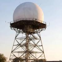 China Radar Tower hot dip galvanized steel structure with small deformation and strong wind resistance designed for radar equipment support for sale