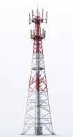 China 3-Legged Tubular Lattice 5G Cell Tower Self-Supporting Communication Tower with Hot Dip Galvanized for sale
