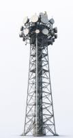 China 3-Legged Tubular Lattice 5G Cell Tower Self-Supporting Communication Tower with Hot Dip Galvanized for sale