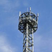 China 3-Leg Hot-Dip Galvanized Steel Tubular Lattice 5g Cell Tower Self-Supporting Design for Substation Communication for sale