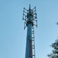 China Monopole Tower Designed for Wind Speeds up to 60 Meters per Second with Seismic Resistance Grade 8 and Service Life of 30 to 50 Years for sale
