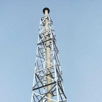 China Chimney Tower Steel Structure with High Stability and Corrosion Resistance for Industrial Exhaust Chimneys and Flue Pipes for sale