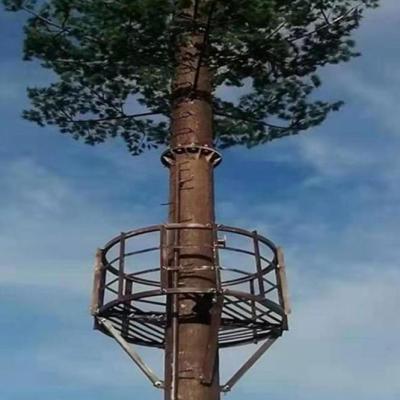 China Durable Bionic Tree Tower with hot dip galvanized surface treatment and customizable height designed for communication and landscape harmony for sale