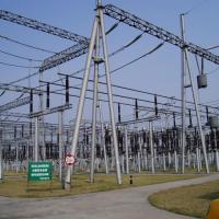 China Steel Power Structure for Power Transmission and Substation Projects Featuring Hot Dip Galvanized Anti Corrosion Treatment for sale