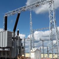China Steel Power Structure for Power Transmission and Substation Projects Featuring Hot Dip Galvanized Anti Corrosion Treatment for sale