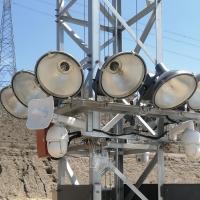 China Floodlight Tower High Mast Lighting Tower with Customizable Steel Material and Height for Various Outdoor Environments for sale