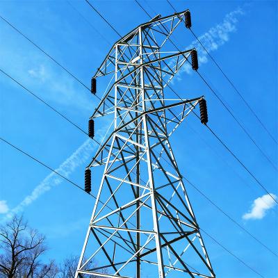 China Electric Power Tower High Strength Bolt Assembly Transmission Tower Suitable for 10kV to 500kV Voltage Grade Applications for sale