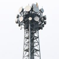 China Long lasting Hot dip galvanized steel tube tower featuring superior corrosion resistance and structural strength for outdoor industrial for sale