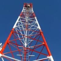 China Steel tube tower offering flexible height options to accommodate different project specifications and site constraints for sale