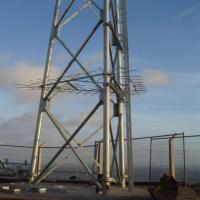 China Steel tube tower offering flexible height options to accommodate different project specifications and site constraints for sale