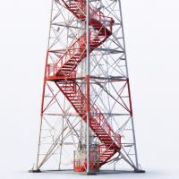 China Lightweight yet strong Steel tube tower providing load distribution and resistance to environmental degradation over time for sale