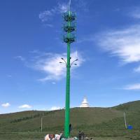 China Customizable Monopole Radio Mast Featuring Modular Sections for Flexible Height Adjustments in Communication Towers for sale