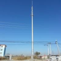 China Customizable Monopole Radio Mast Featuring Modular Sections for Flexible Height Adjustments in Communication Towers for sale