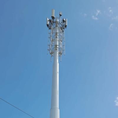 China Monopole Tower Featuring Enhanced Load Bearing Capacity Suitable for Multiple Antennas and Heavy Equipment Installations for sale