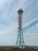 China Radar Tower customizable height and platform size with hot dip galvanized anti corrosion surface treatment for long lasting outdoor for sale