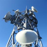 China Steel tube tower designed for radio television signal expansion with rigorous steel structure design and long service life for sale