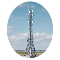 China High strength steel tube tower with customizable wind resistance from 30 to 70 meters per second meeting local wind load requirements for sale
