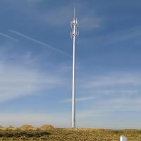 China Q235/Q355/Q420 30m Self-Supporting Steel Monopole Tower for Telecom Communication & Wifi for sale