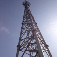 China 4g & 5g Antenna 30m 3 Legs Tubular Mast Telecommunication Steel 25 Meter Telecom Self Supporting 4 Legs Tower for sale
