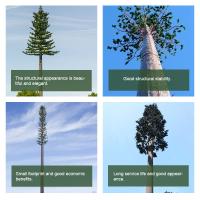China Customizable Bionic Tree Tower combining communication function and natural landscape aesthetics with durable steel and anti corrosion treatment for sale