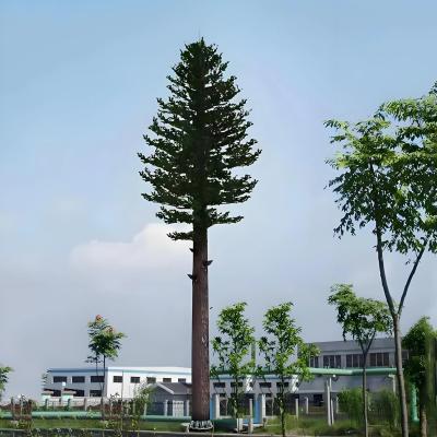 China Steel Structure Advanced Bionic Tree Tower Hot Dip Galvanized Manual Customizable Communication Tower for sale
