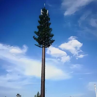 China High strength steel Bionic Tree Tower with realistic pine palm and banyan shapes customizable height from 10 to 60 meters for communication needs for sale