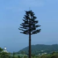 China Bionic Tree Tower with customizable height and realistic tree shapes made from steel and hot dip galvanized for enhanced durability for sale
