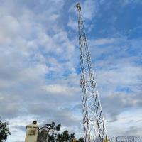 China Steel Lightning Tower Hot Dip Galvanized Lightning Protection Tower with Anti Corrosion Coating for and Equipment Safety for sale