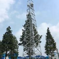 China Steel Lightning Tower Hot Dip Galvanized Lightning Protection Tower with Anti Corrosion Coating for and Equipment Safety for sale