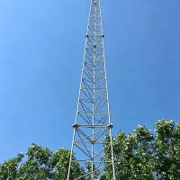 China Steel Lightning Tower Hot Dip Galvanized Lightning Protection Tower with Anti Corrosion Coating for and Equipment Safety for sale