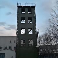China Training Tower Customizable Height 12 to 35 Meters with Protective Fence and Simulation Window for Firefighter Drills for sale