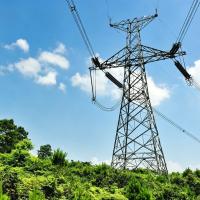 China Electric Power Tower Transmission Line Steel Tower Hot Dip Galvanized Four Legged Lattice Structure with Strong Load Capacity for sale