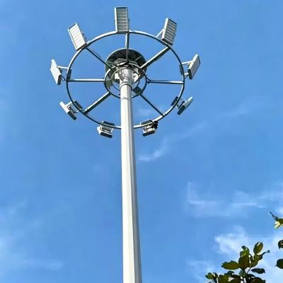 China Heavy Duty Floodlight Tower Featuring Hot Dip Galvanized Steel and Configurable High Power Floodlights for Wide Area Outdoor Lighting for sale