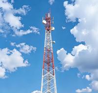China Customizable height angle steel tower with hot dip galvanized surface treatment suitable for 4G 5G signal transmission and radio coverage for sale
