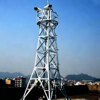 China Hot dip galvanized angle steel tower with strong bearing capacity and uniform force distribution ensuring safe long term outdoor operation for sale