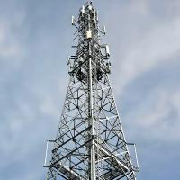 China Hot dip galvanized angle steel tower with strong bearing capacity and uniform force distribution ensuring safe long term outdoor operation for sale