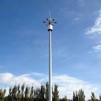 China Monopole Tower Hot Dip Galvanized Telecom Tower with High Strength Steel Material and Customizable Height from 10 to 60 Meters for sale