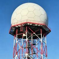 China Customizable Radar Tower Hot Dip Galvanized Steel Structure High Strength Q355B Steel Suitable for Radar Equipment Installation and Maintenance for sale