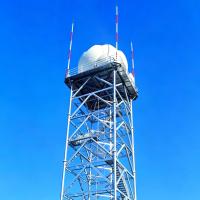 China Radar Tower stable and structure for meteorological weather radar monitoring climate data collection and airport radar systems for sale