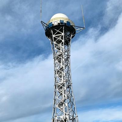 China Hot Dip Galvanized Steel Radar Tower 20 to 80 Meters Strict Raw Material Inspection and Full Process Control for Performance for sale