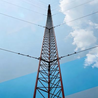 China Hot Dip Galvanized Anemometer Tower with Q235 Q355 Steel for Wind Monitoring and Meteorological Observation Applications for sale