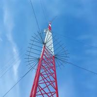 China Hot Dip Galvanized Anemometer Tower with Q235 Q355 Steel for Wind Monitoring and Meteorological Observation Applications for sale