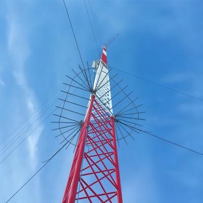 China Customizable Anemometer Tower with High Wind Resistance and Hot Dip Galvanized Treatment for Meteorological and Wind Farm for sale