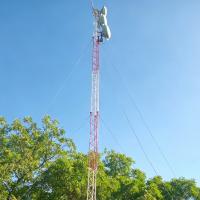 China Steel tube tower with ISO 9001 and ISO 14001 certification providing performance for 4G and 5G telecommunication infrastructure for sale