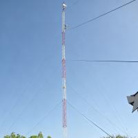 China Steel tube tower with ISO 9001 and ISO 14001 certification providing performance for 4G and 5G telecommunication infrastructure for sale